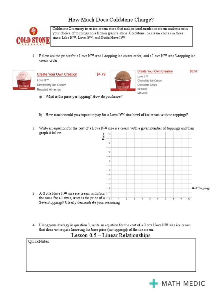 Lesson 0 5 Precalculus Math Medic Pdf