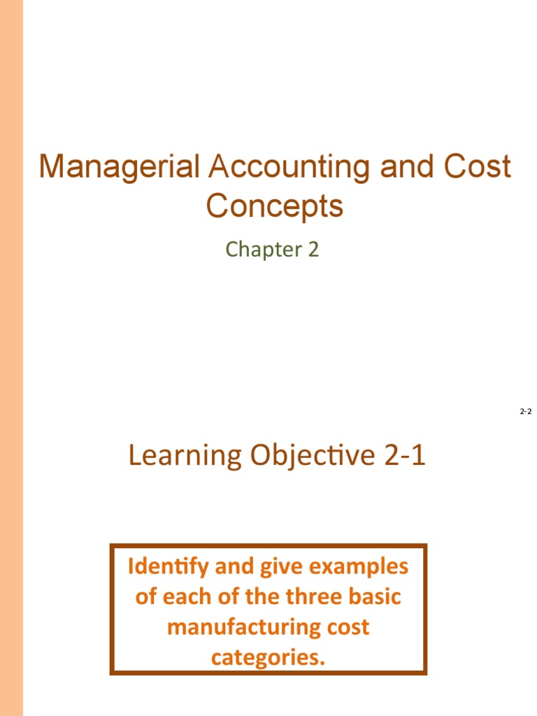 Managerial Accounting Chapter 2 | PDF | Regression Analysis | Least Squares