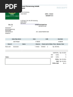 Contoh Nota Travel dan Kuitansi | PDF