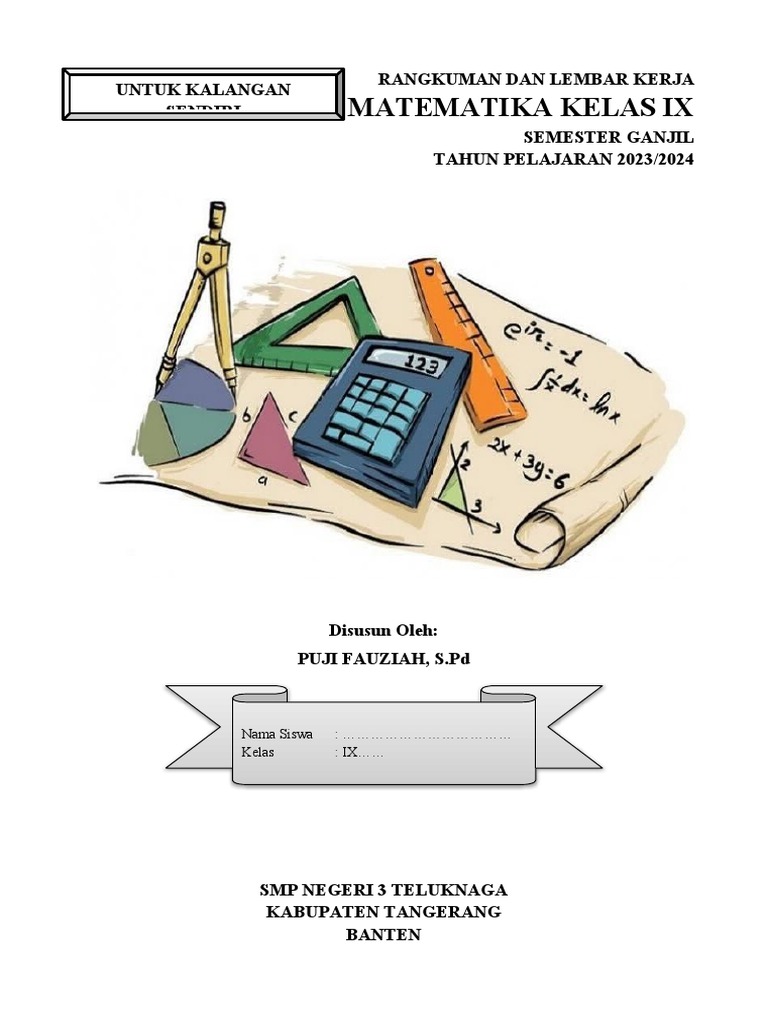 LKPD Matematika 9 | PDF