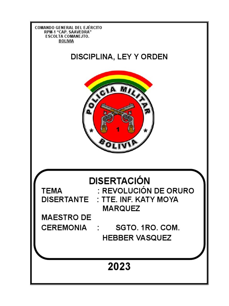 0 Caratulas Disertacion 2023 | PDF