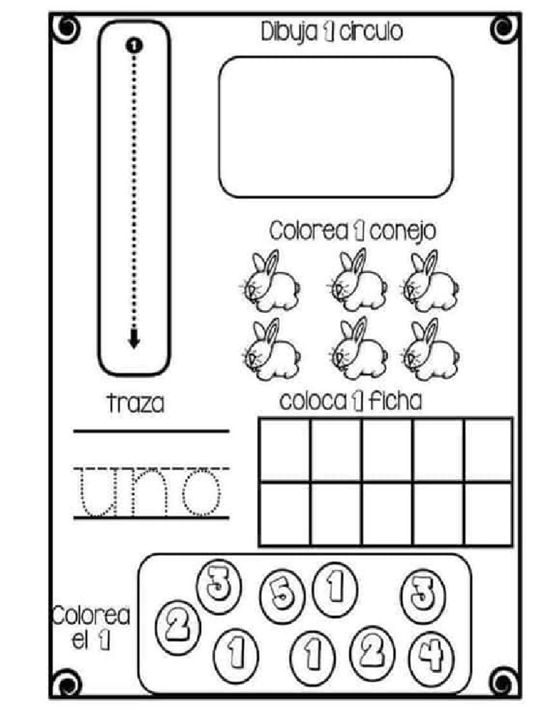 Fichas 5 Años | PDF