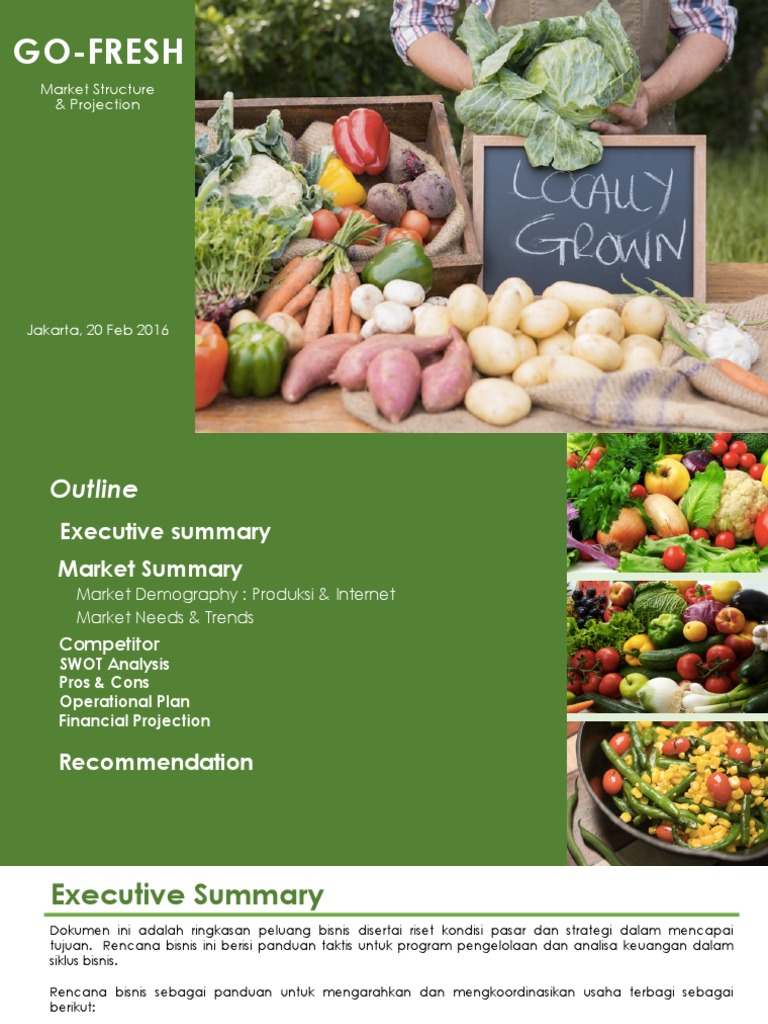 GO-Fresh Market Proposal (Final) | PDF