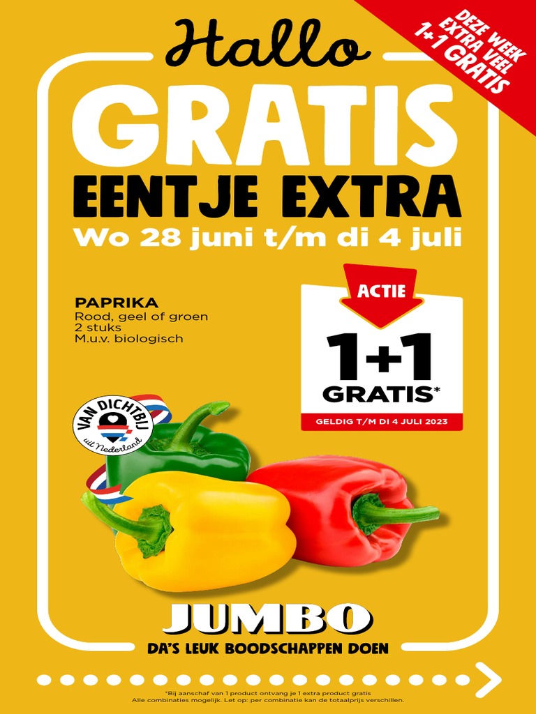 Jumbo Supermarkten - Jumbo Actiefolder Week 26 | PDF