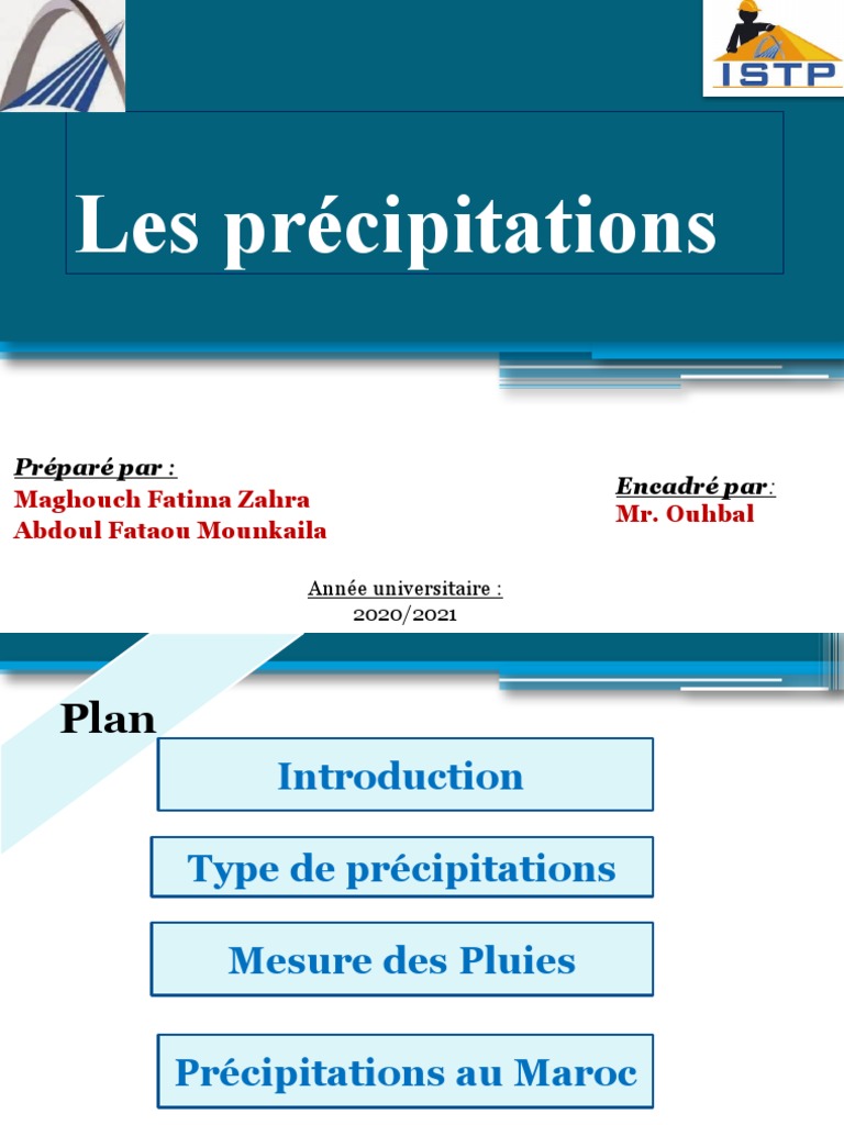 Types et Mesures des Précipitations | PDF | Précipitation | Pluie