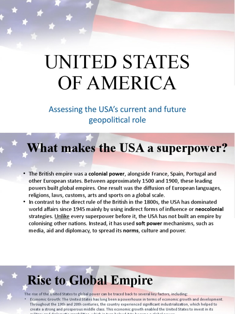 United States | PDF | The United States | Soft Power