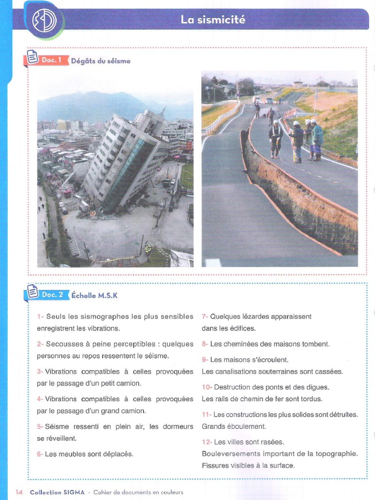 les-seismes-activites-et-exercices | PDF