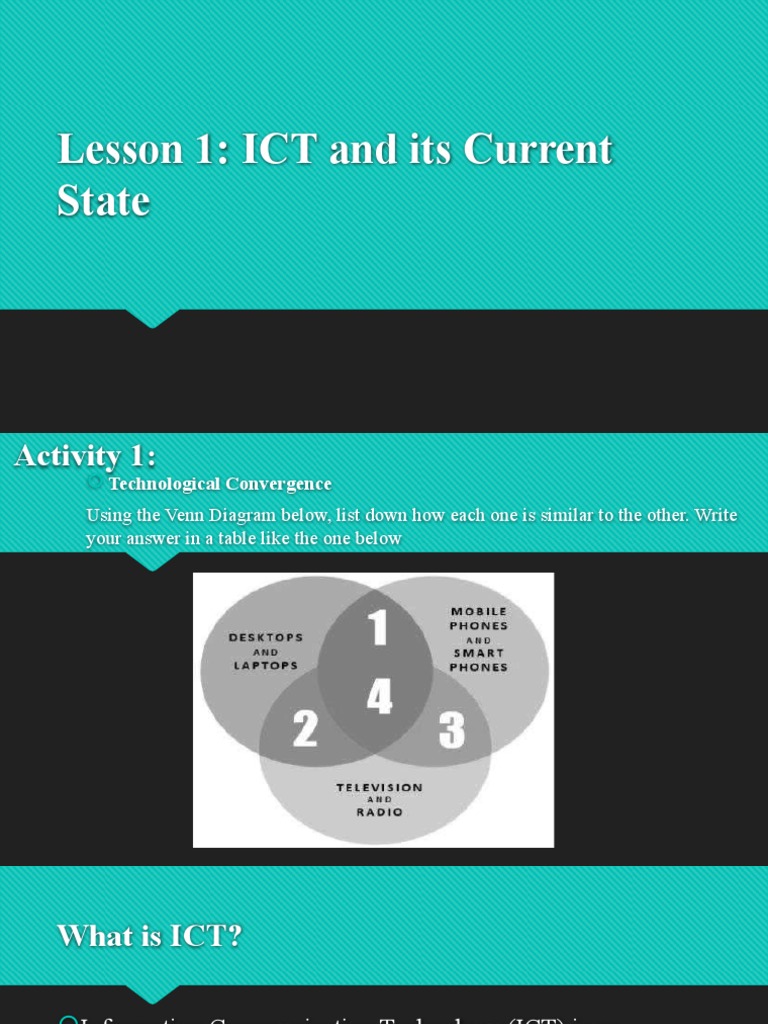 Lesson 1 & 2 ICT - Software | PDF | World Wide Web | Internet & Web
