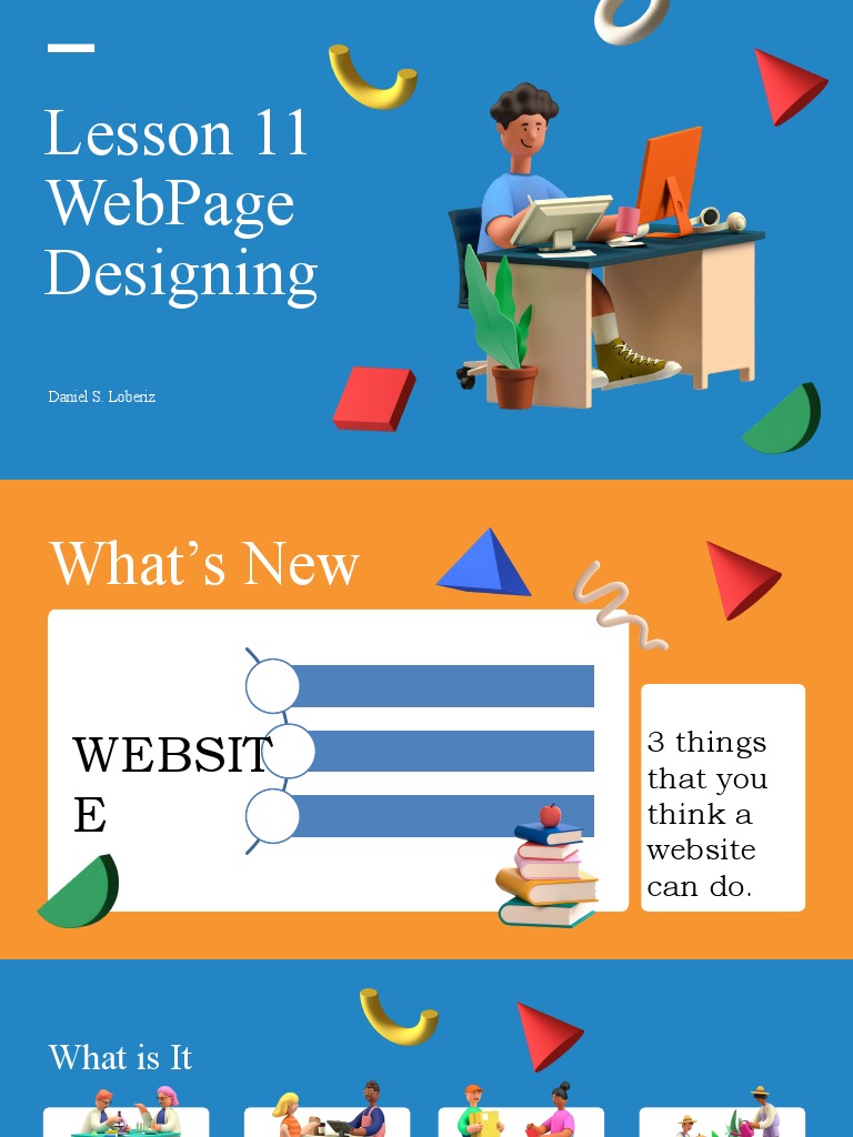 Lesson 11 Web Page Designing | PDF | Html | World Wide Web