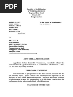 Memorandum of Appeal | PDF | Lawsuit | Complaint