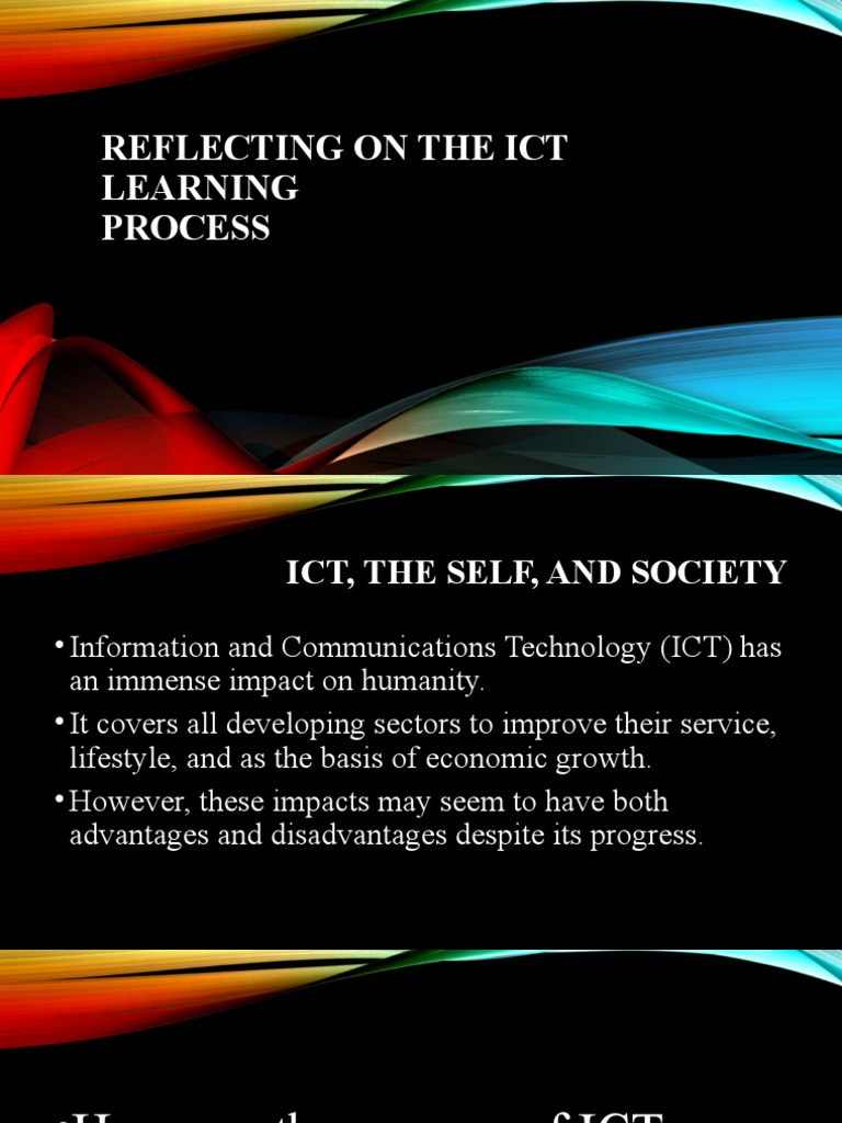 ICT's Impact on Society and Learning | PDF | Educational Technology | E ...