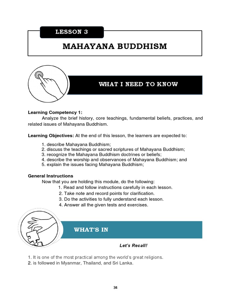 WRBS11 Q4 Mod4 Dharmic-Religions Removed | PDF | Bodhisattva | Tibetan ...