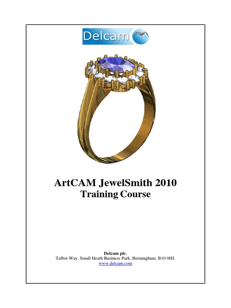Delcam - ArtCAM 2010 JewelSmith TrainingCourse EN - 2010 | PDF | 2 D Computer Graphics | Image ...