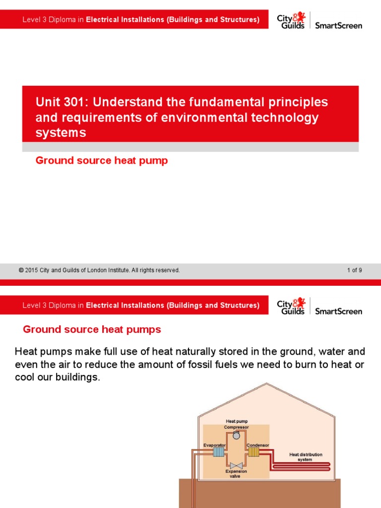 l3 - 301-02 - Presentation - 2 - Ground - Source Mod | PDF | Heat Pump | Physical Sciences