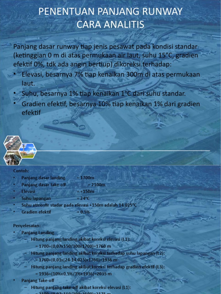 Perencanaan Runway | PDF | Teknologi & Rekayasa