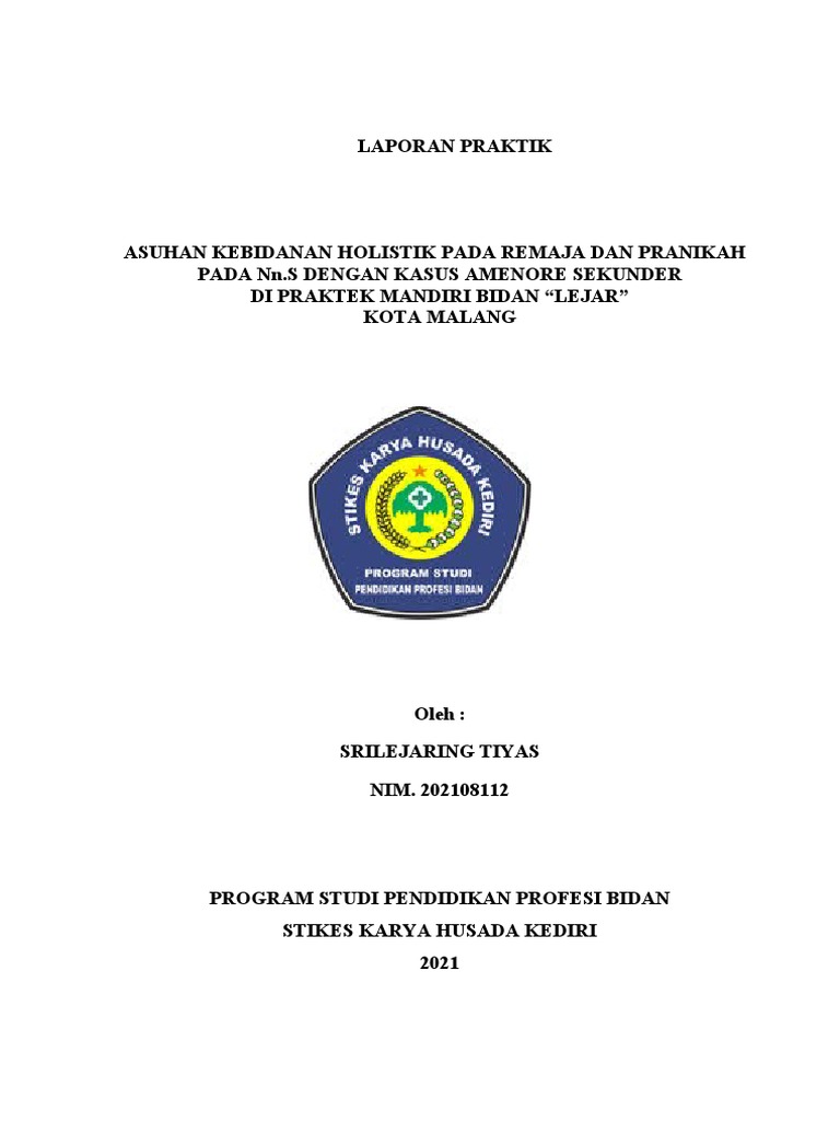 1.lejar - Askeb Remaja - Stase 1 | PDF