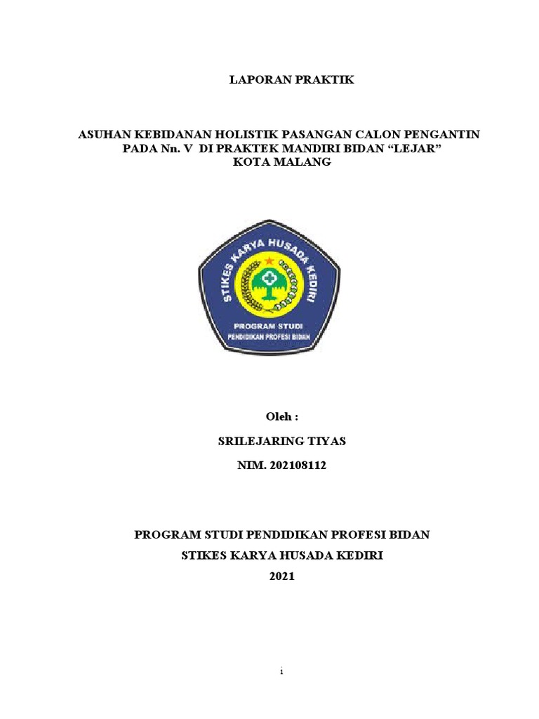 Asuhan Kebidanan Holistik Catin Malang | PDF | Kesehatan Holistik
