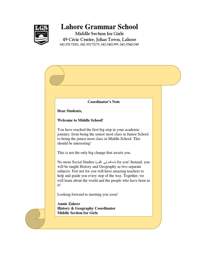 Geography & History Holiday Homework Class 6 | PDF