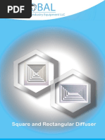 Ruskin Concentric Diffuser Systems | PDF | Duct (Flow) | Building ...