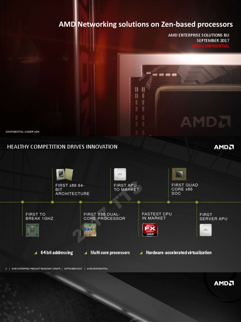 AMD Networking Solutions On Zen-Based Processors - For Customers | PDF ...