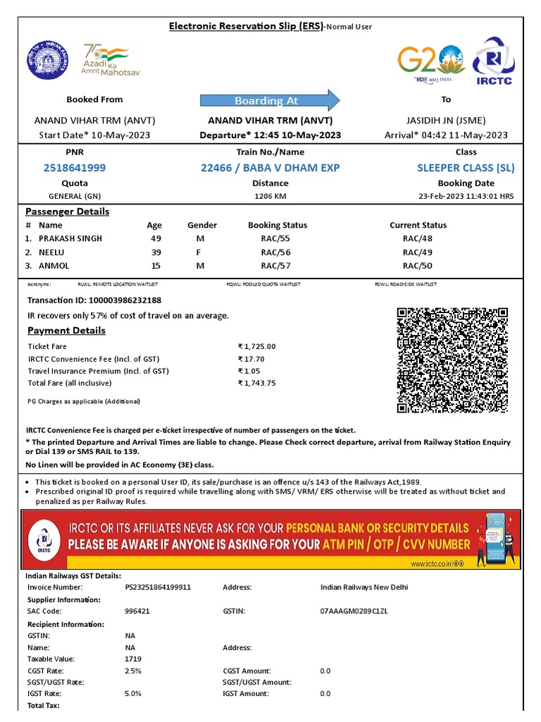 Ticket | PDF | Identity Document | Payments