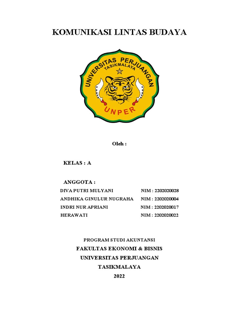 Makalah Komunikasi Lintas Budaya | PDF