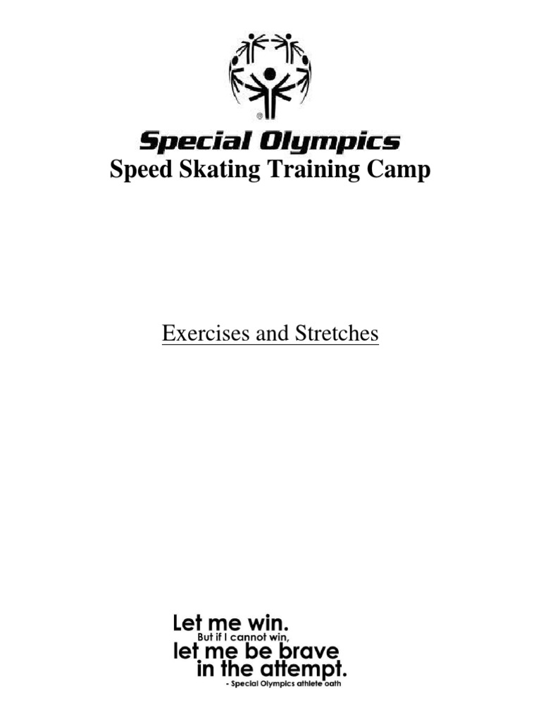 SOBC DrylandTraining SpeedSkating | PDF | Foot | Anatomical Terms Of Motion