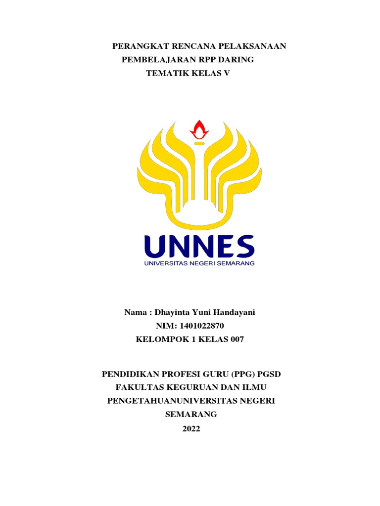 RPP - PEERTEACHING - Dhayinta Yuni Handayani | PDF | Sains & Matematika