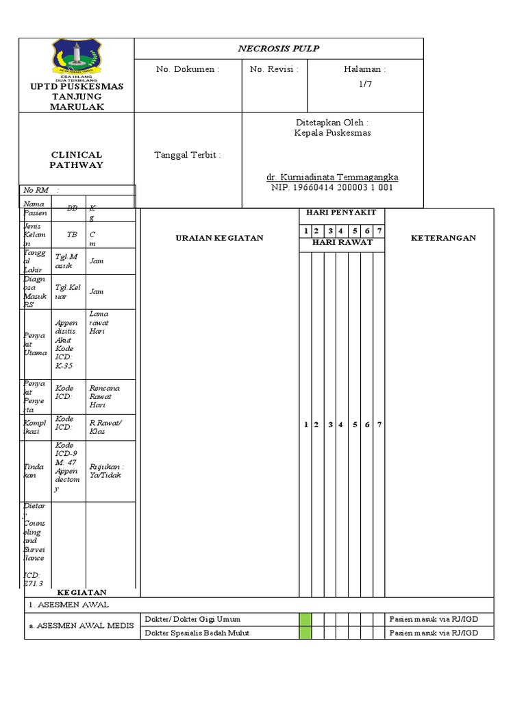 Clinical Pathway Abses Mandibula | PDF