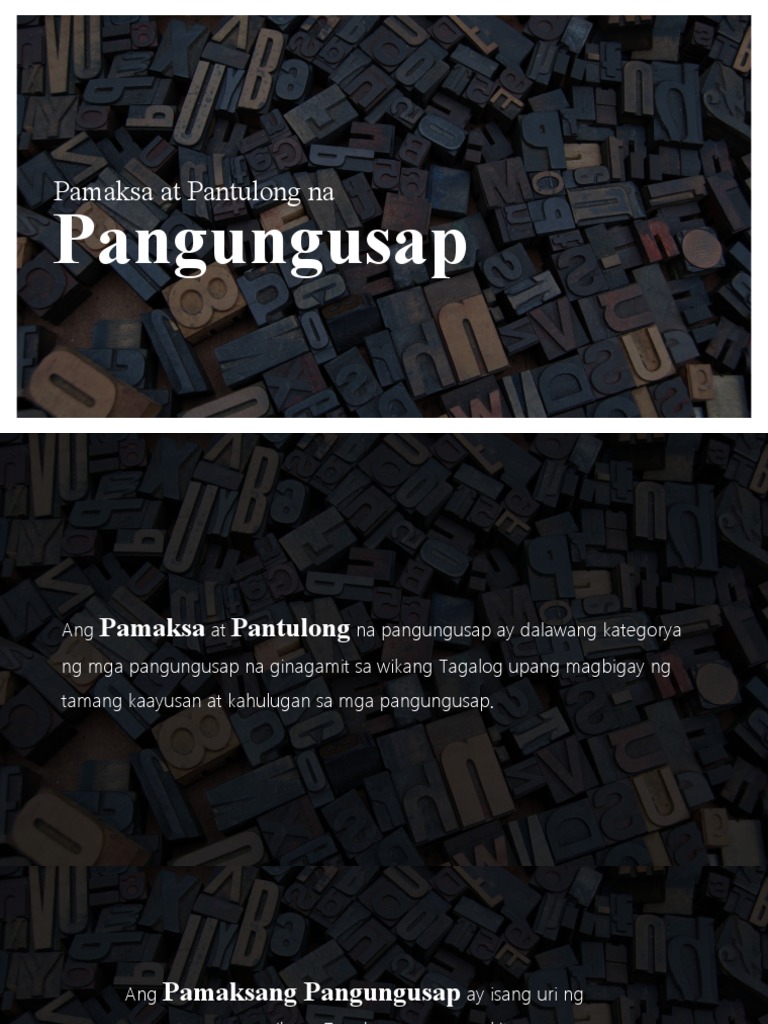 Pamaksa at Pantulog Na Pangungusap | PDF