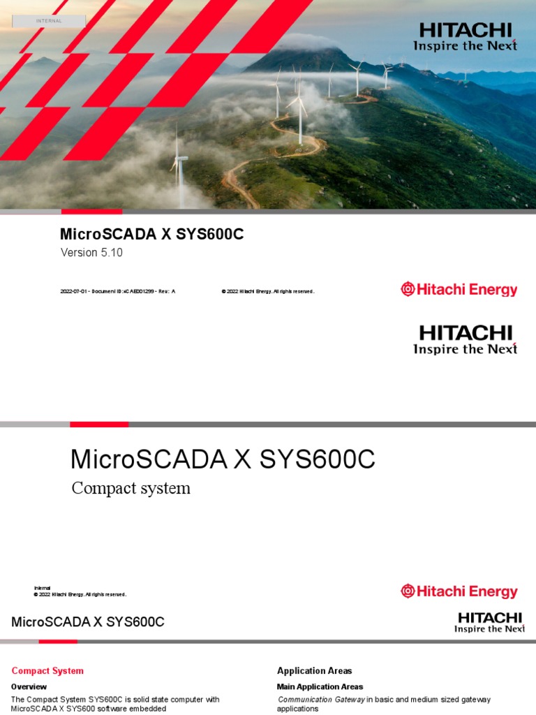 MicroSCADA X SYS600C 5.10 Sales Presentation - 4CAE001299 | PDF ...