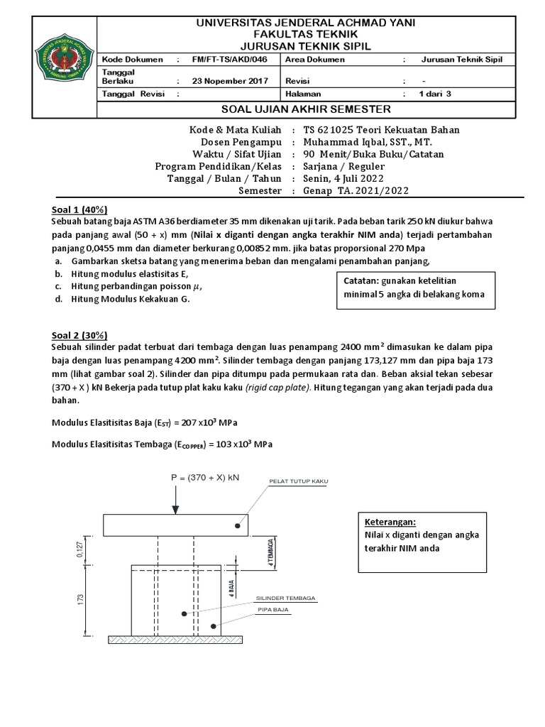 Soal UAS TKB 2022 | PDF