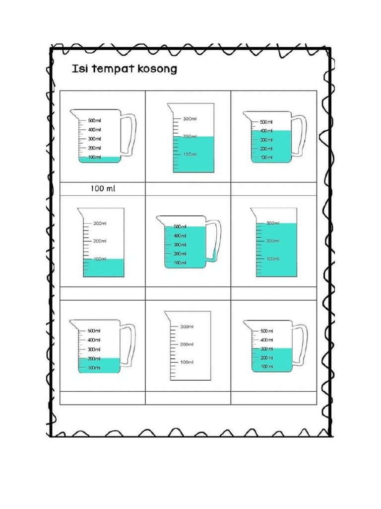 Latihan Isi Padu Cecair | PDF