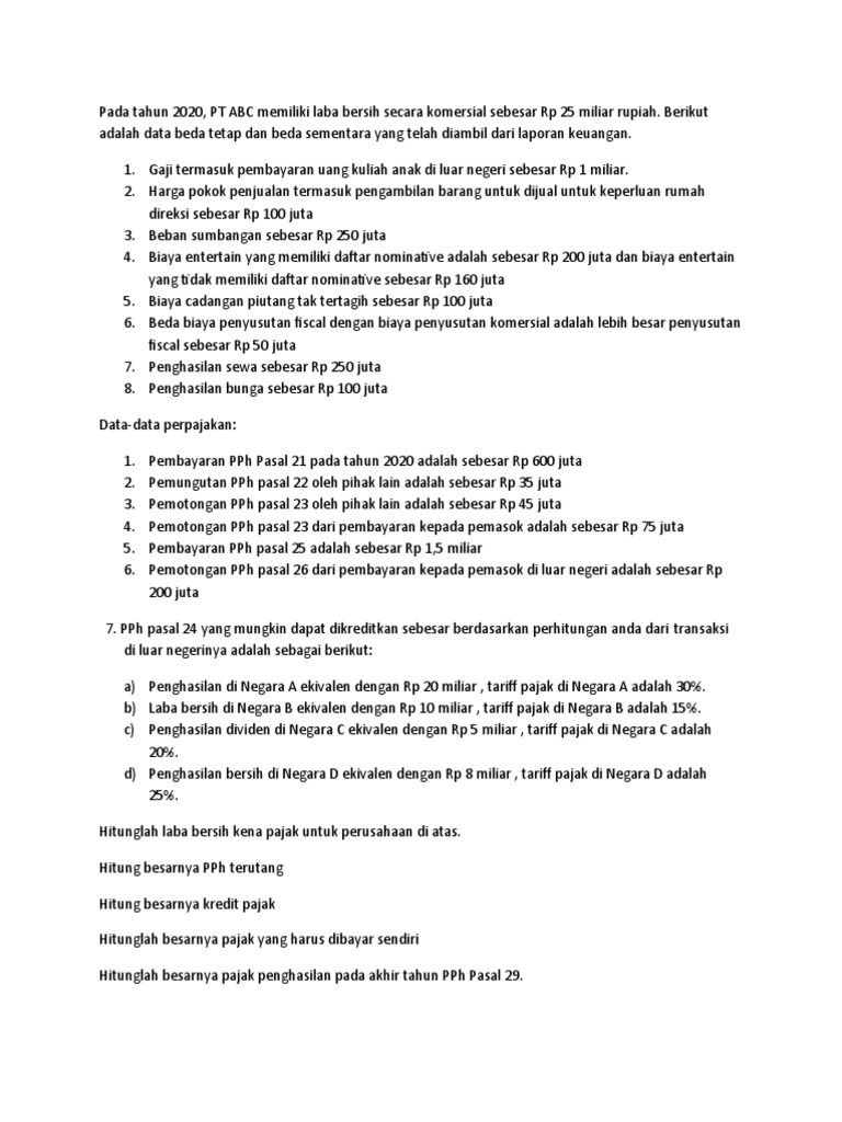 Contoh Pajak | PDF