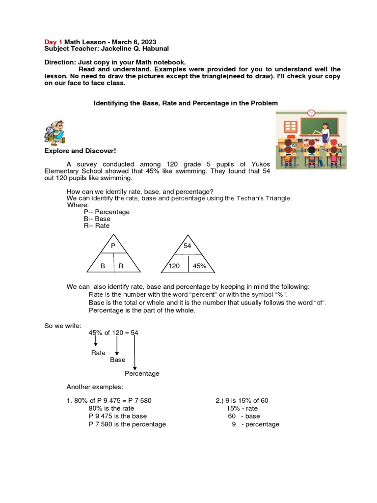 Math Day 1 JQHabunal | PDF