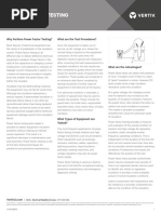 Insulation Power Factor Testing Guide | PDF | Transformer | Insulator ...