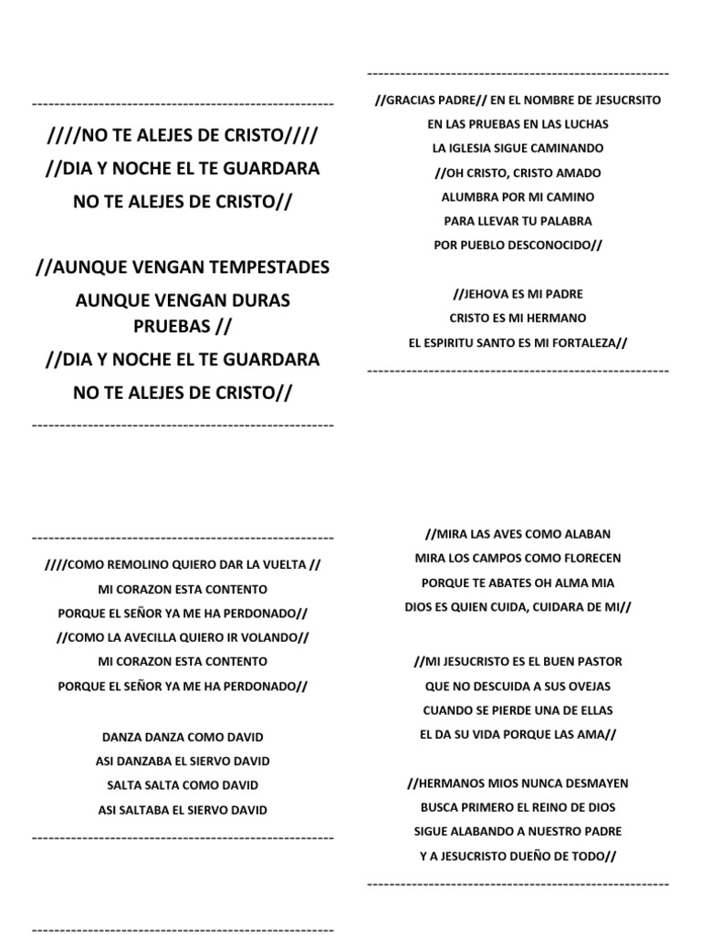 LETRAS HUAYNO 2021-II | PDF | Cristo (título) | Jesús