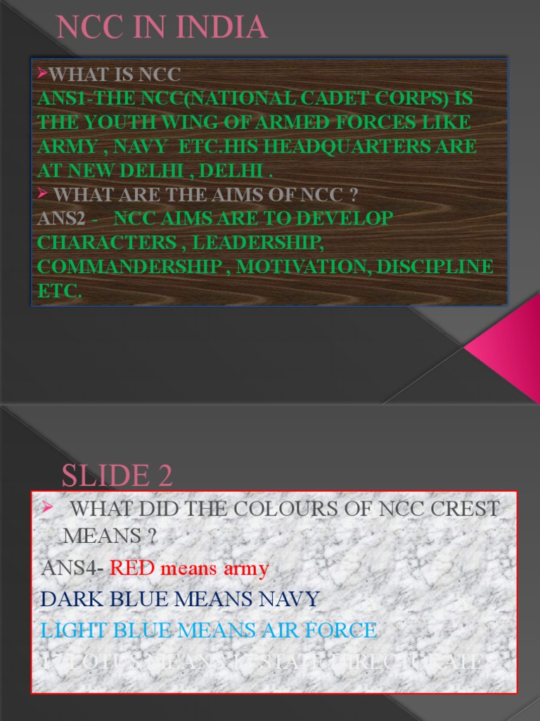 NCC in India | PDF