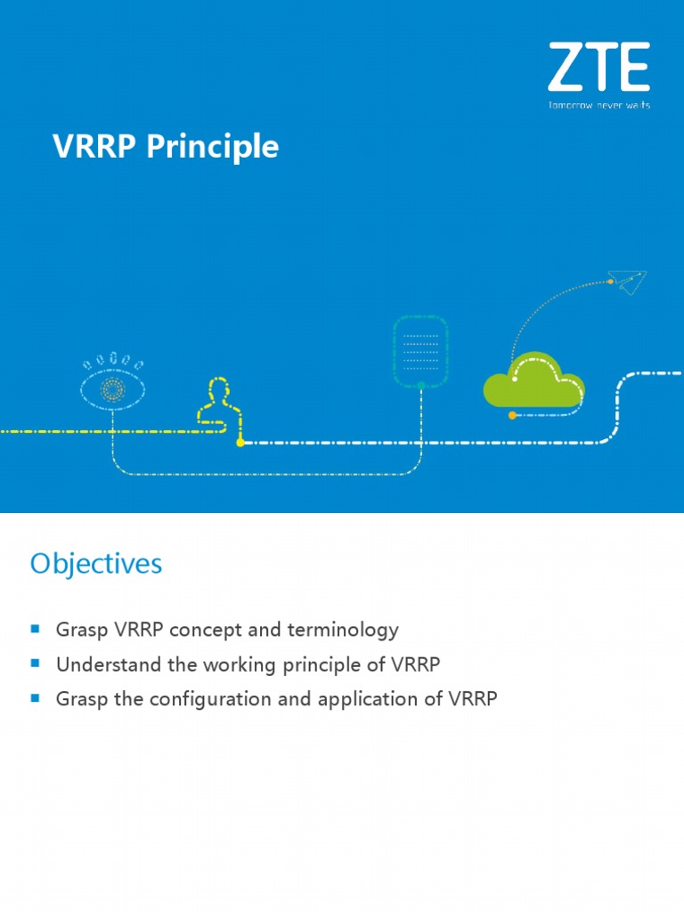08 VRRP Principle | PDF | Router (Computing) | Computer Network