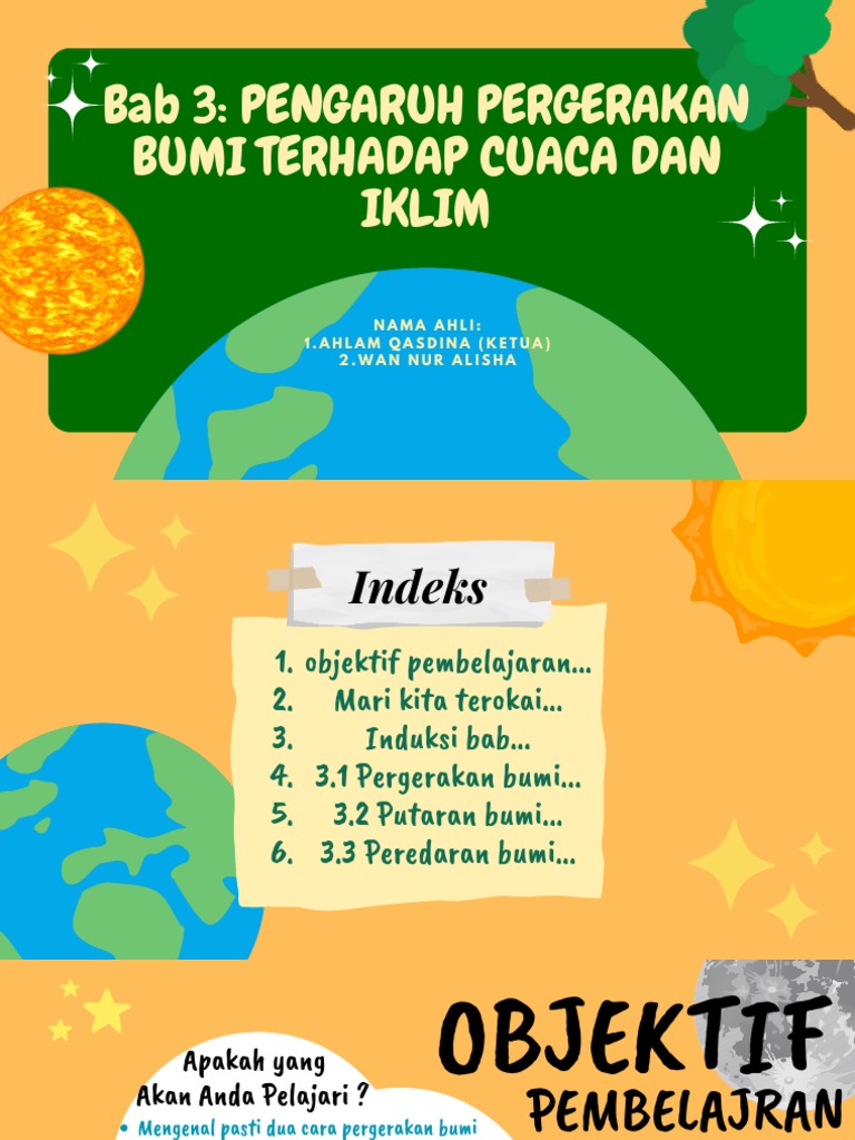 Bab 3 Pengaruh Pergerakan Bumi Terhadap Cuaca Dan Iklim (2) (2) | PDF