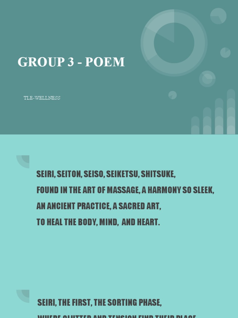 Group 3 - Poem | PDF
