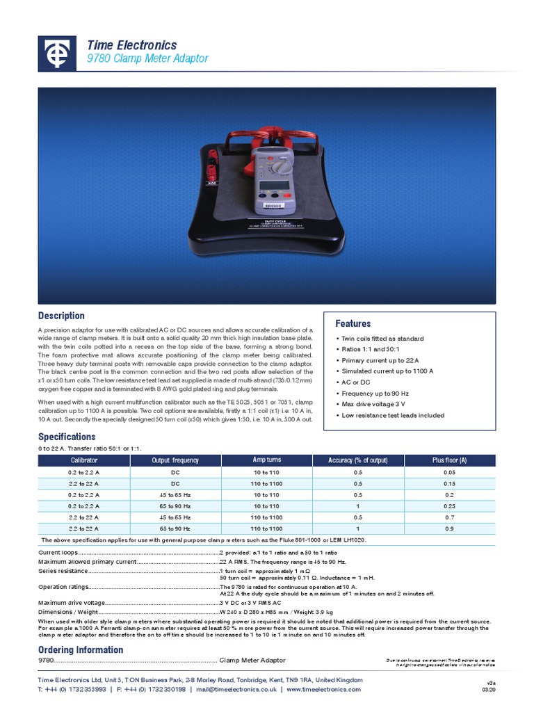 9780 Datasheet | PDF | Alternating Current | Inductor