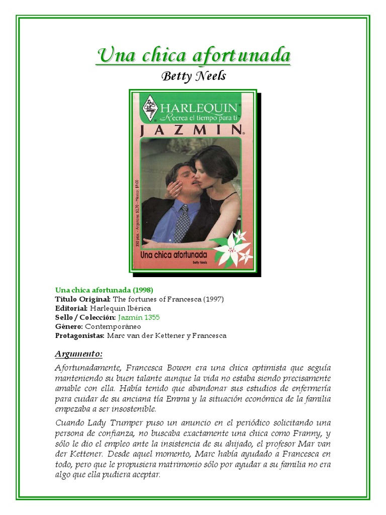 Betty Neels - Una Chica Afortunada | PDF