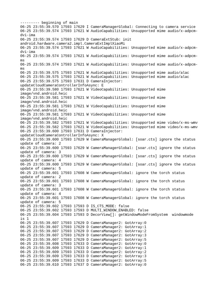 Log Cat 1687712139506 | PDF | Computer Engineering | Digital Technology