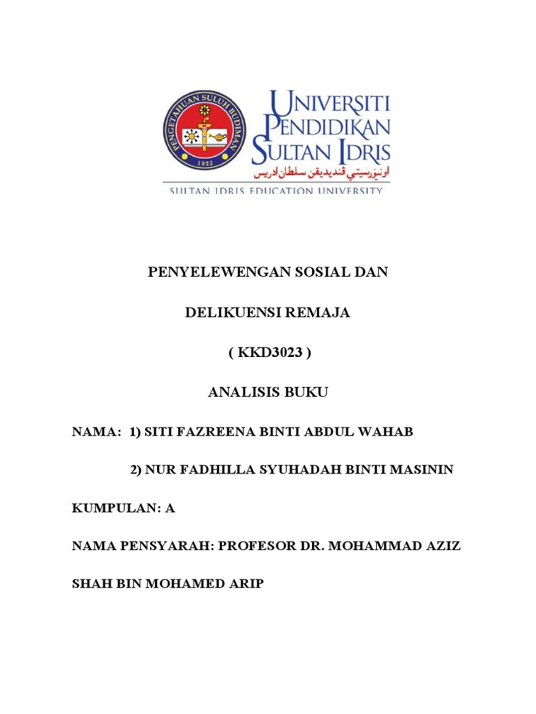 Analisis Buku KKD | PDF