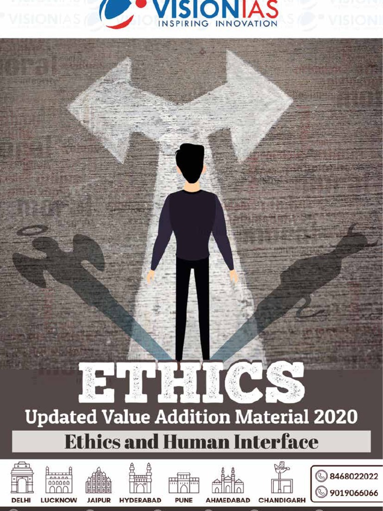 GS4 VisionIAS Material | PDF | Morality | Virtue Ethics