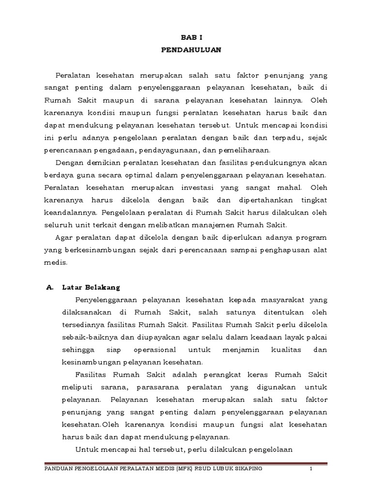 Isi Pendahuluan | PDF