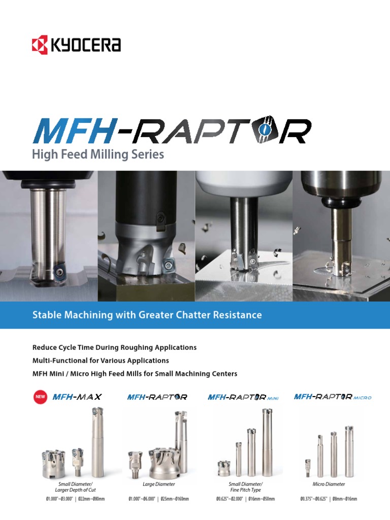 High Feed Milling Solutions Guide | PDF | Machining | Fracture