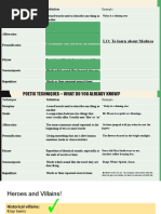 Daffodils Poetic Devices | PDF | Poetry | Poetic Devices