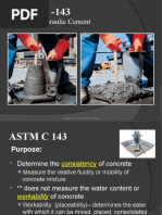 Astm c143 | PDF